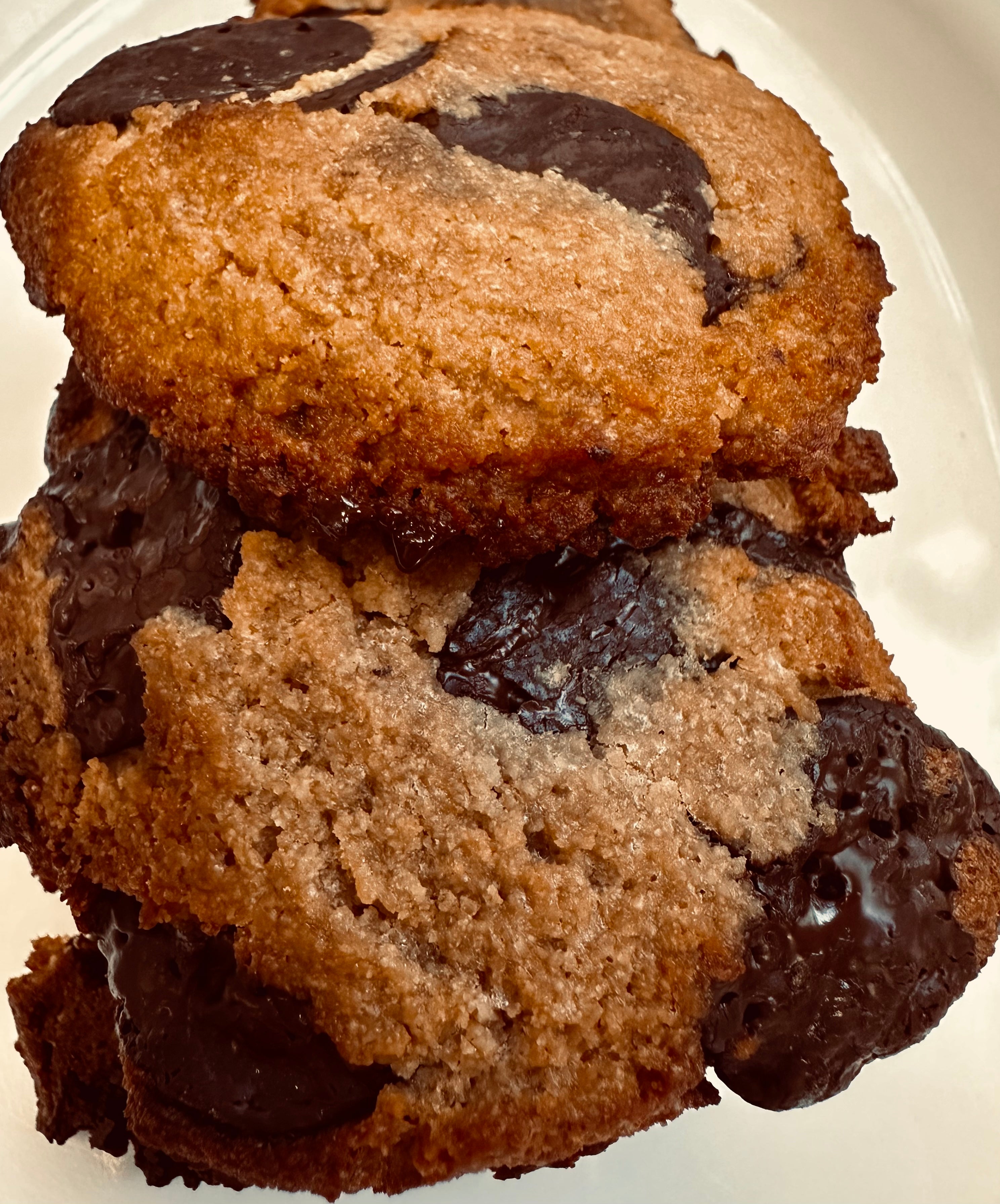 Organic Bittersweet Chocolate Chip Cookie Dough – Off the Wheat Sweets ...